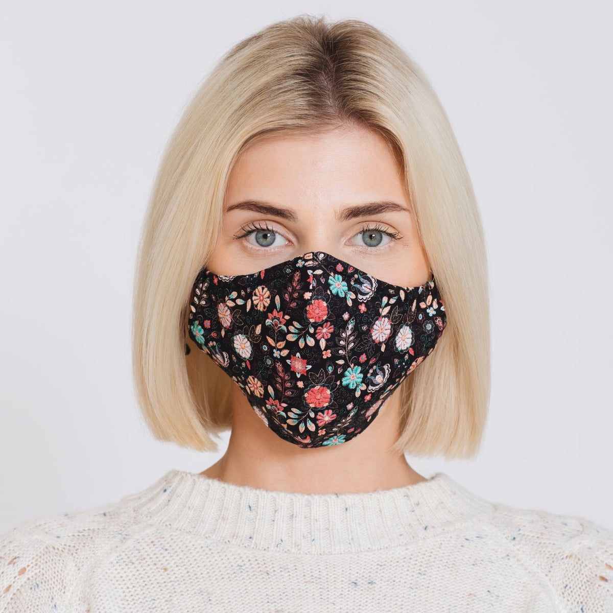 Tapestry Ditsy - Adults - Reusable Barrier Mask – JESSICA GRAAF